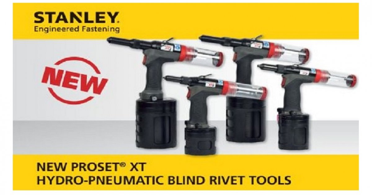 Nuove rivettatrici Pop Avdel XT - 3Fast srl